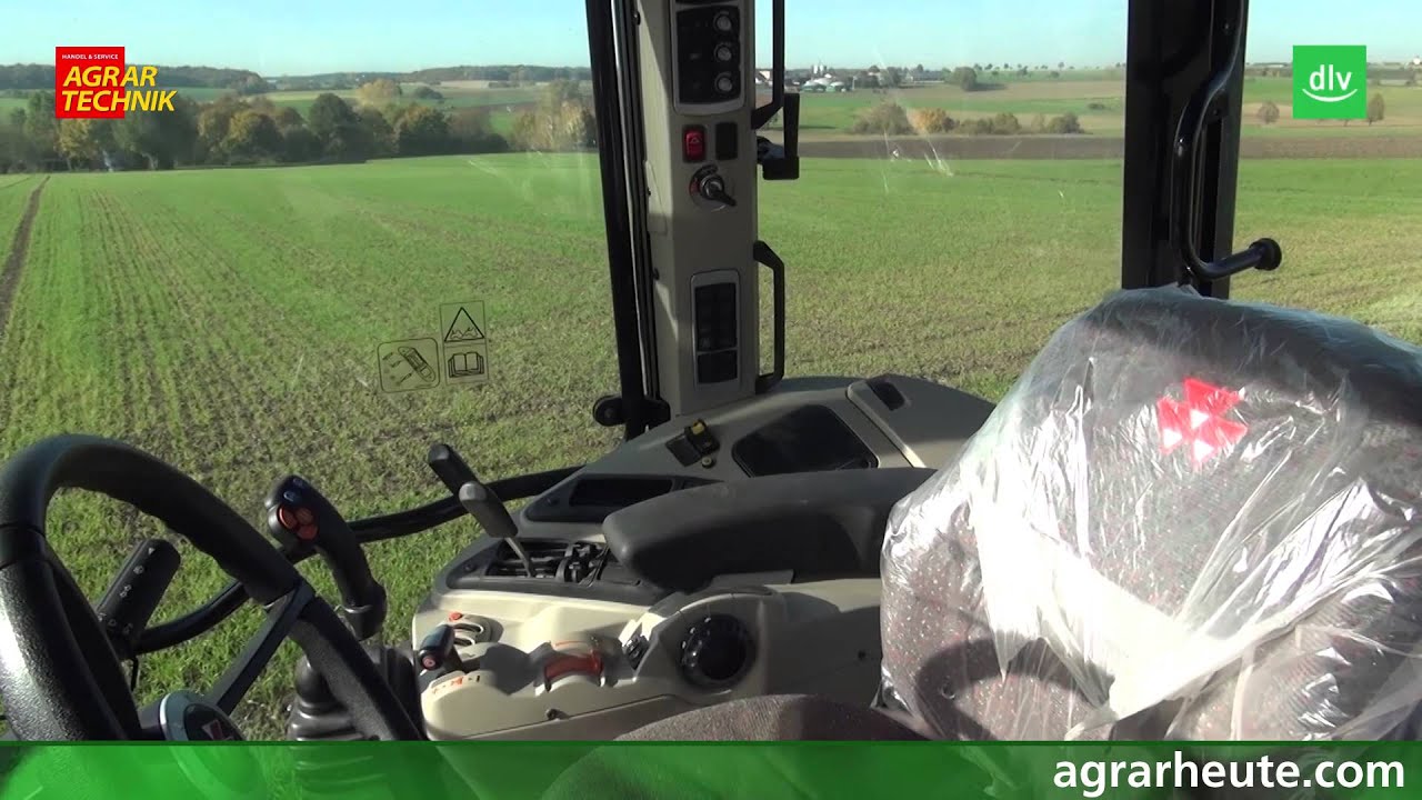 Massey Ferguson 5600 im AGRARTECHNIK-Maschinentest - YouTube