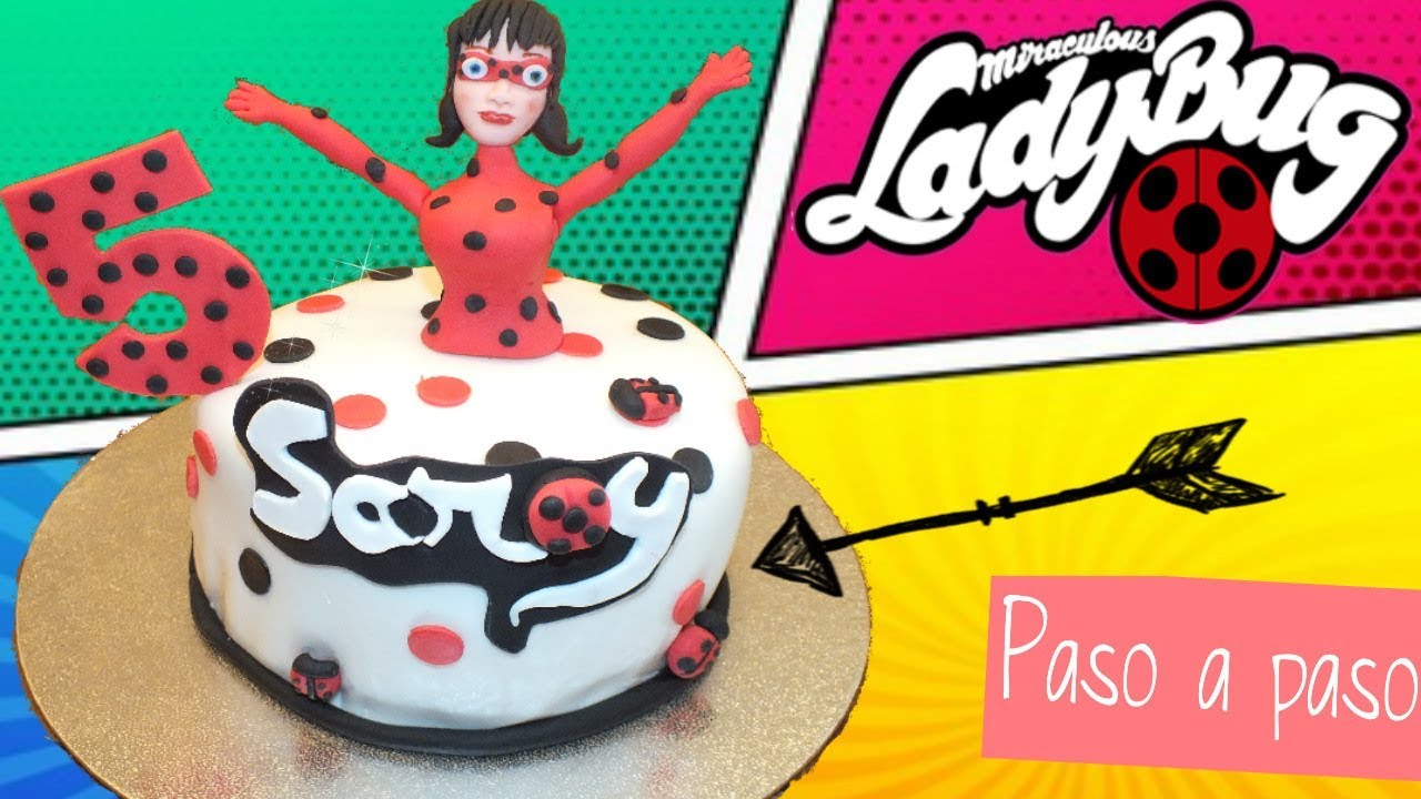 Pastel de LADYBUG - YouTube