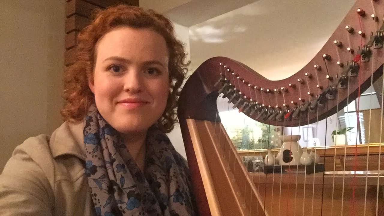 🔴 LIVE from a gig! Intermediate harp pieces. - YouTube