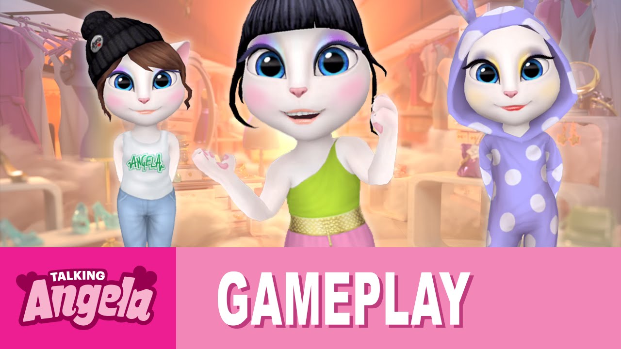 My Talking Angela - Summer Fashion - YouTube