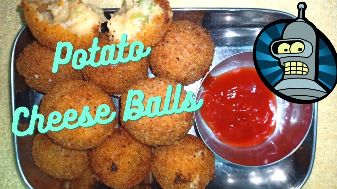 Crispy fried potato cheese balls at home | Yegammai's Kitchen + Eng ...