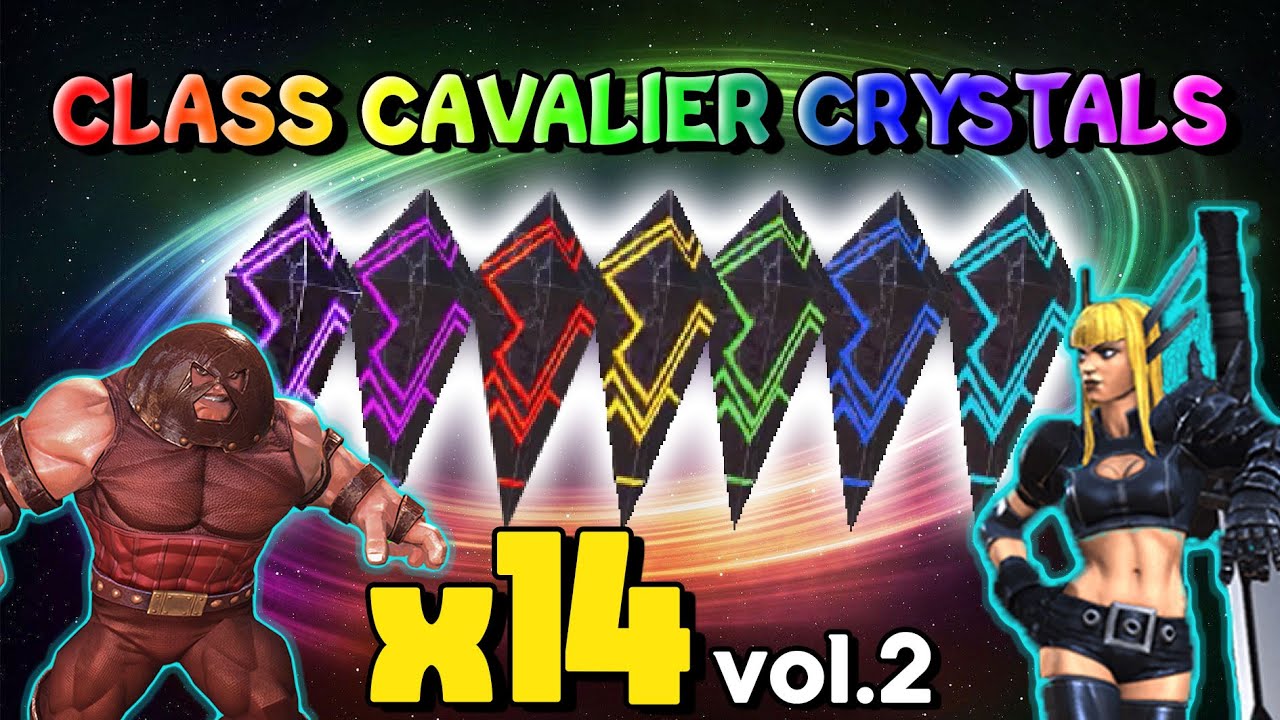 Marvel Contest of Champions(MCOC) Class Cavalier Crystal Opening(Mutant ...