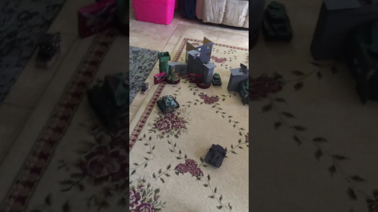 Cool base using my cardboard army men builds - YouTube