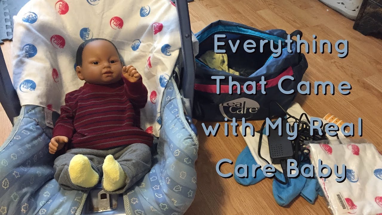 What my Real Care Baby Came With - YouTube
