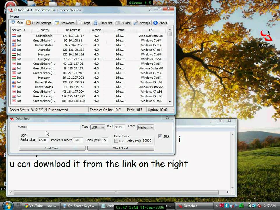 DDoSeR 4.0 - YouTube