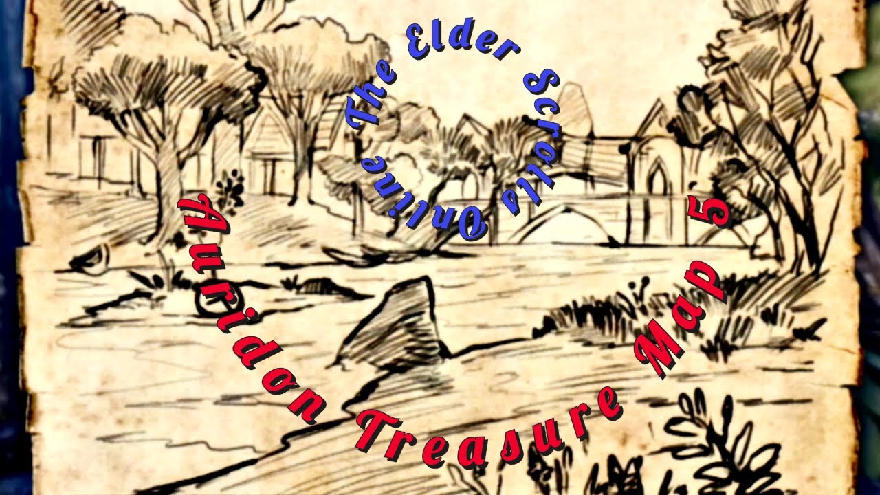 ESO: Auridon Treasure Map 5 - The Elder Scrolls Online Auridon Treasure ...