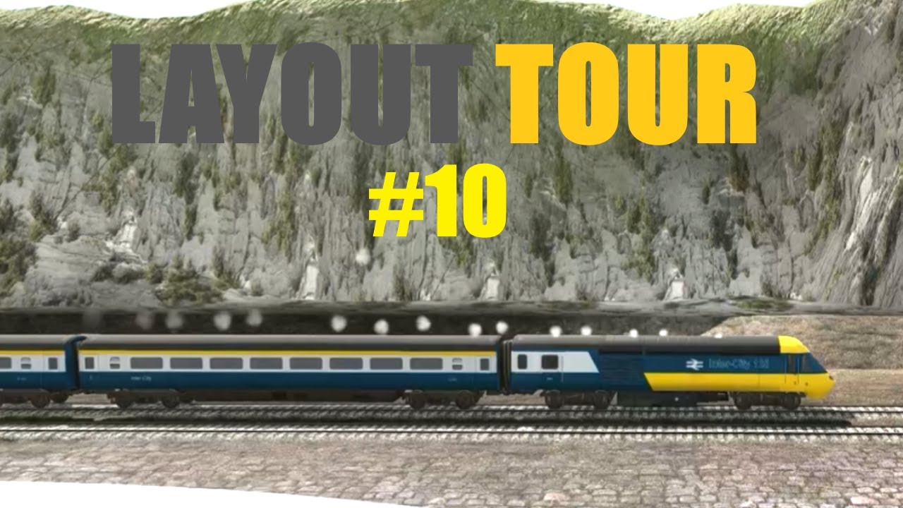 The High-Speed Line | Trainz Railroad Simulator - Layout Tour - YouTube
