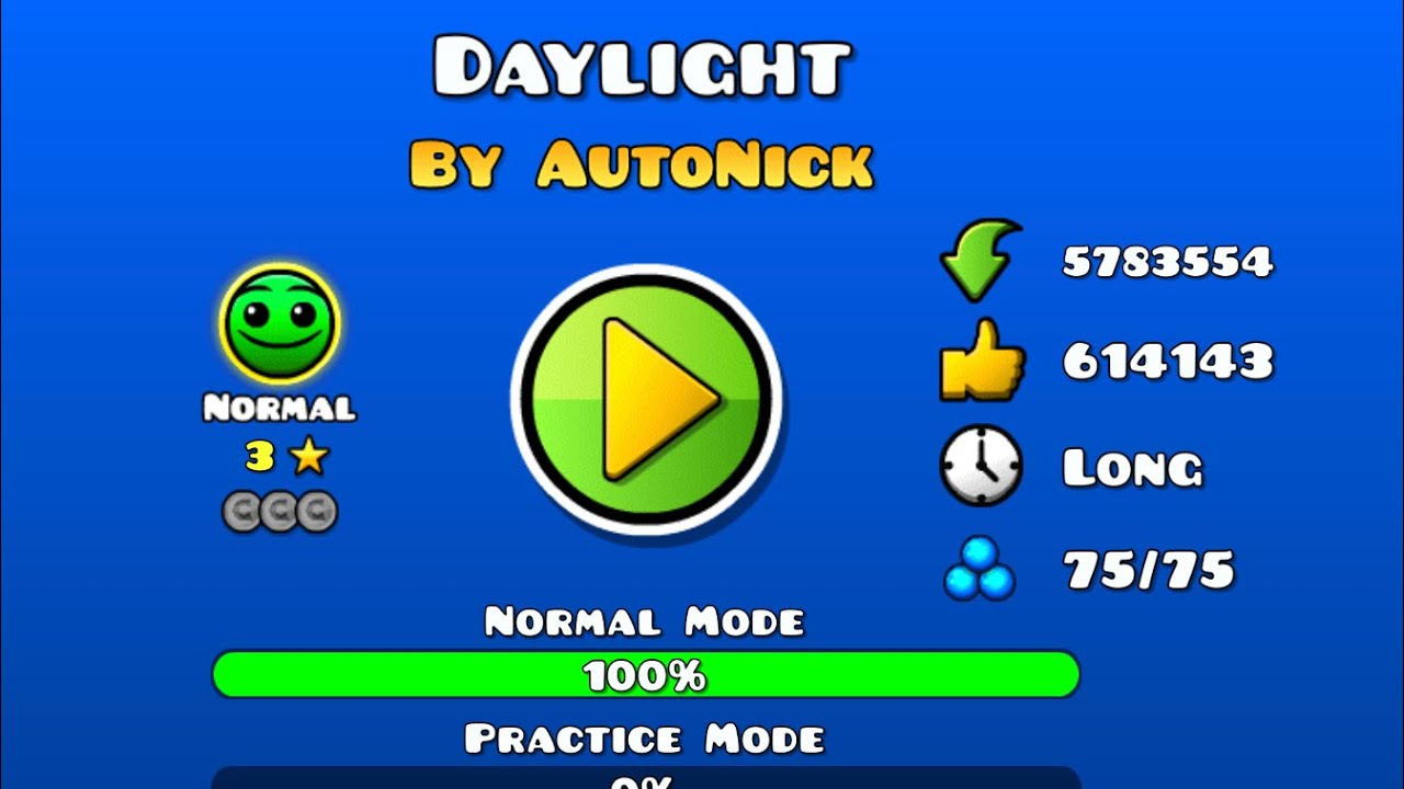 I found a sad geometry dash level - YouTube