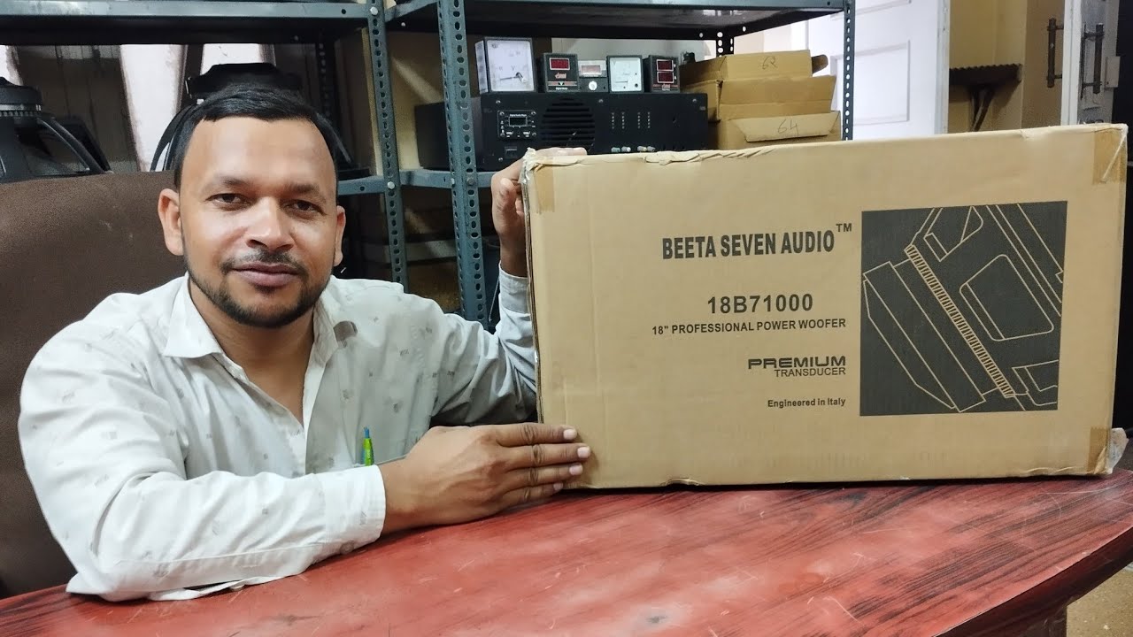 Beeta Saven Audio Model no18B71000 high quality speaker - YouTube
