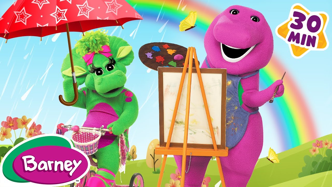 Rain, Rain Go Away! | Weather and Seasons for Kids | Barney and Friends ...