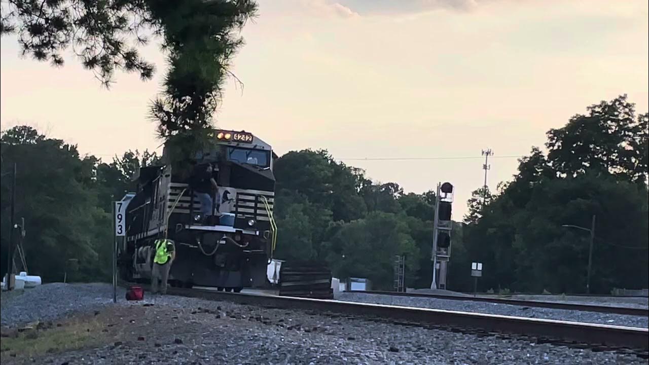 Crew change on NS 4242 - YouTube