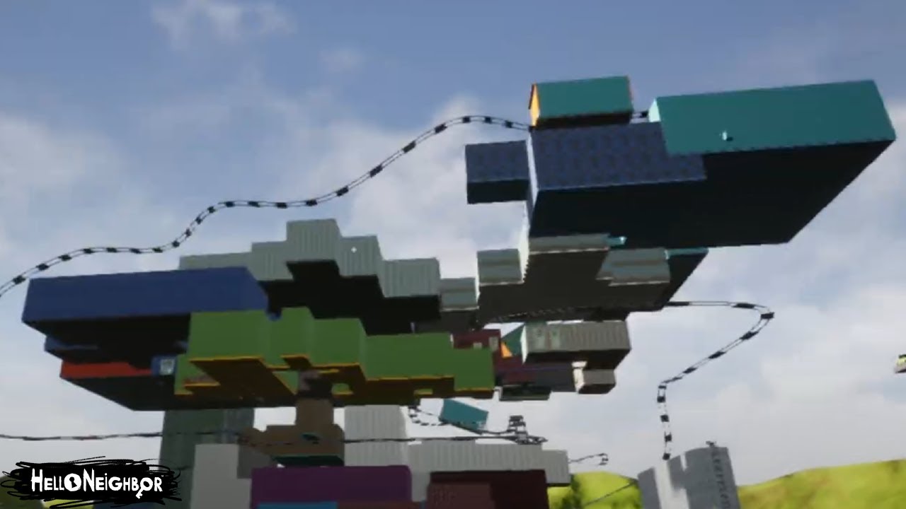 ПОЛНОЕ ПРОХОЖДЕНИЕ МОДА GIANT HOUSE В ПРИВЕТ СОСЕД! | HELLO NEIGHBOR ...