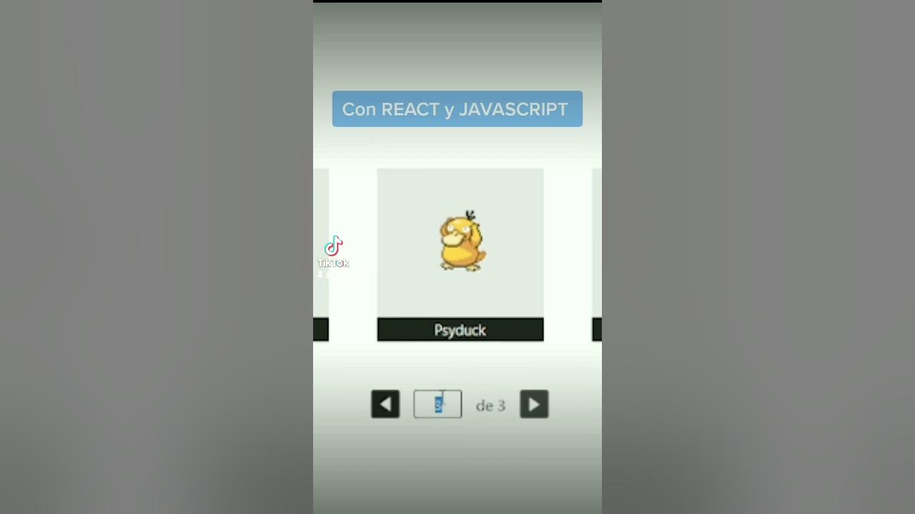 Aprendé A Hacer Una Paginación Así Con React Y Javascript Javascript React Reactproject Youtube 