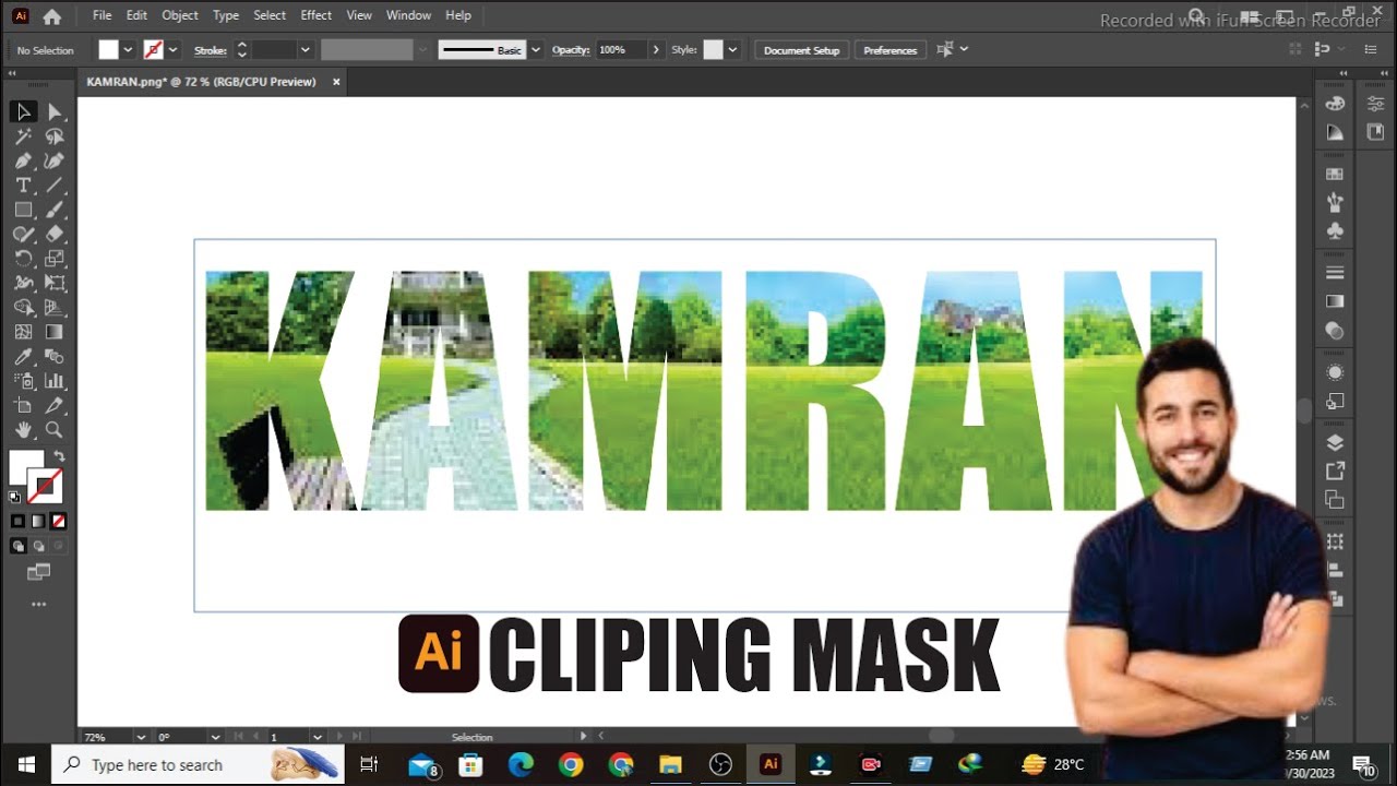 Transform Your Logo Design with Clipping Mask in Adobe Illustrator ...