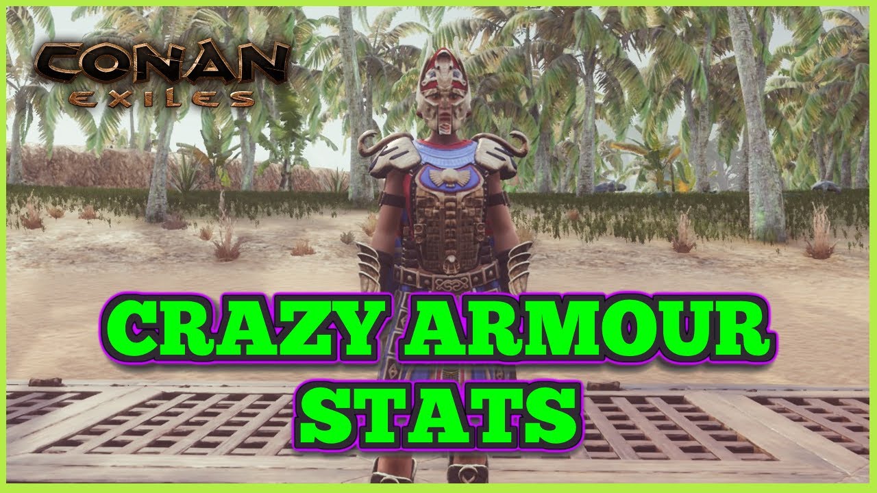 This Amour Set Is Crazy Conan Exiles - YouTube