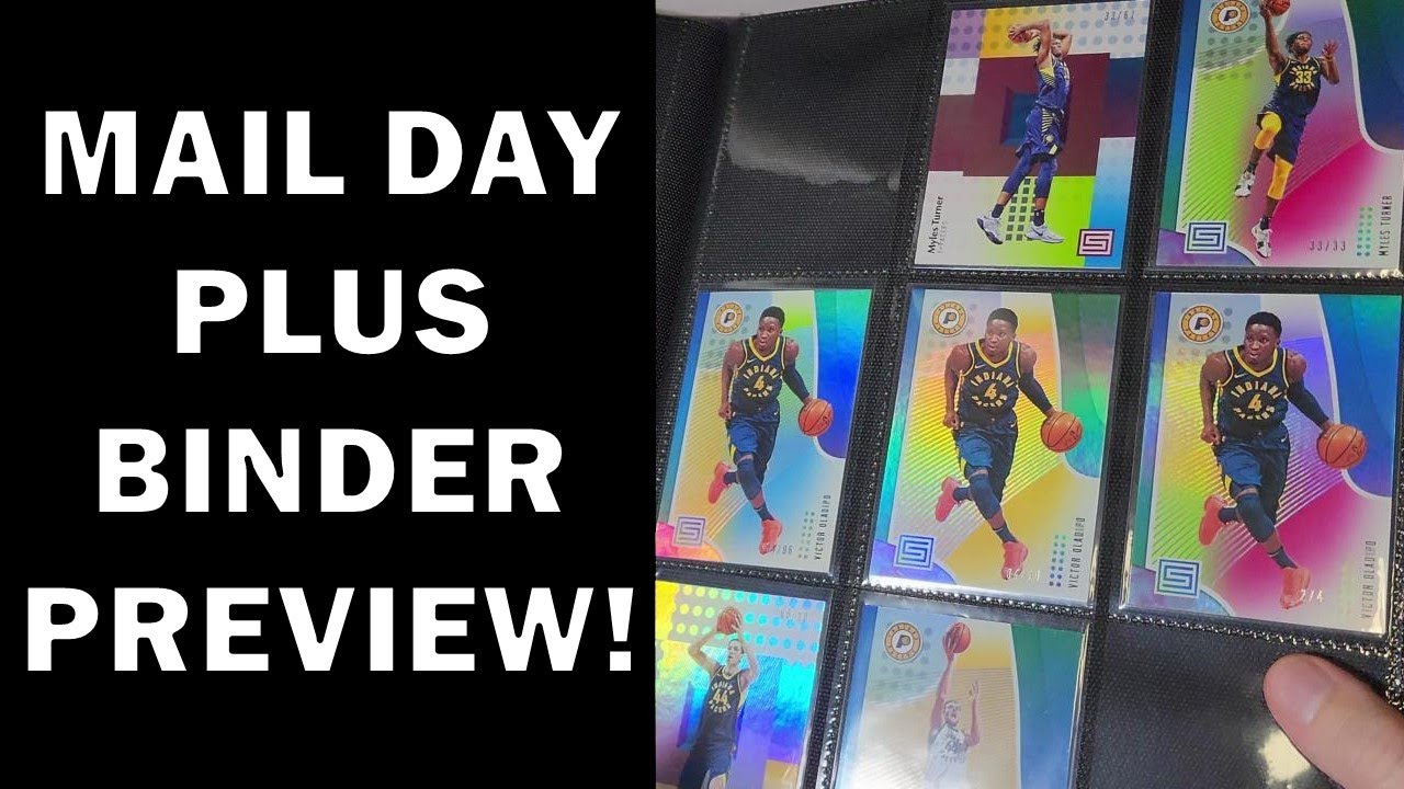 Mail Day and Panini Binder Preview! - YouTube