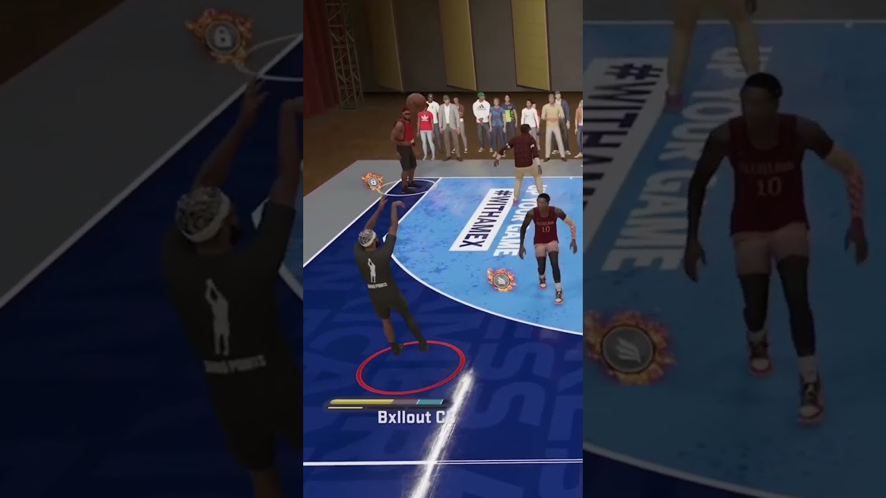 WHEN YOUR NBA2k23 PLAYER START ACTING SPED😂!! #nba2k23 #nba2k #shorts # ...