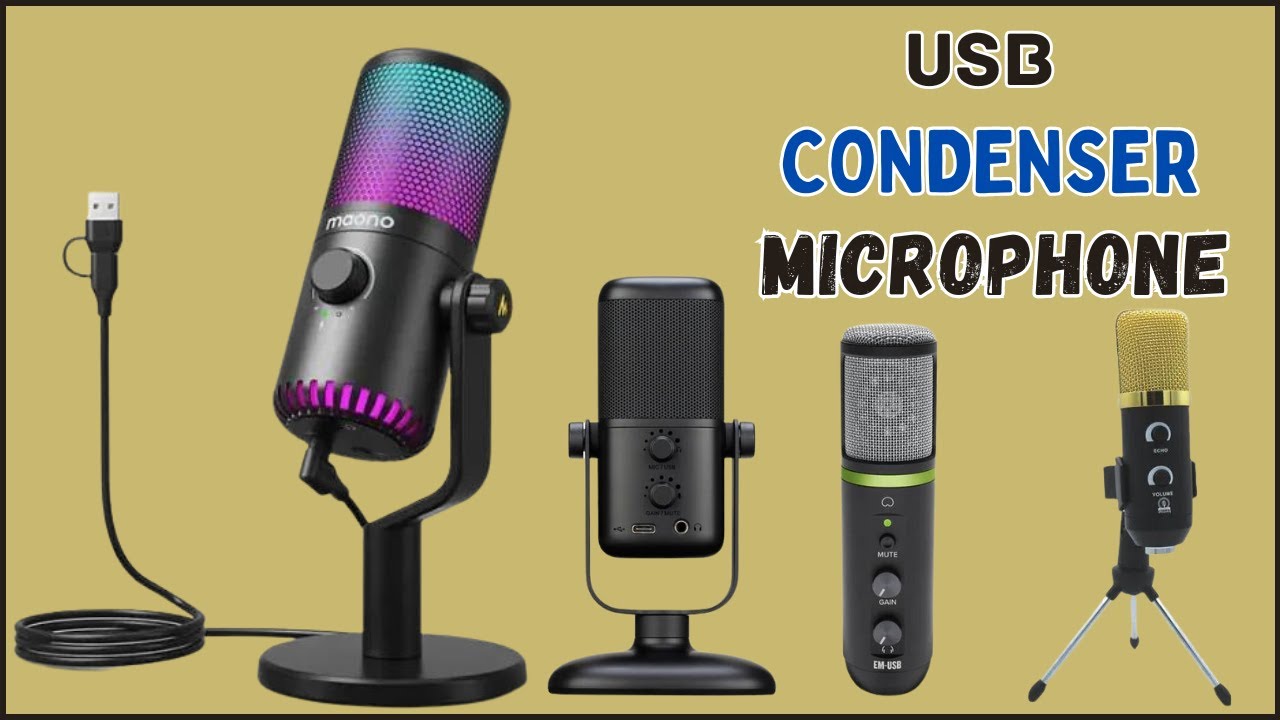 USB Condenser Microphone - The Best USB Microphones for Musicians and ...