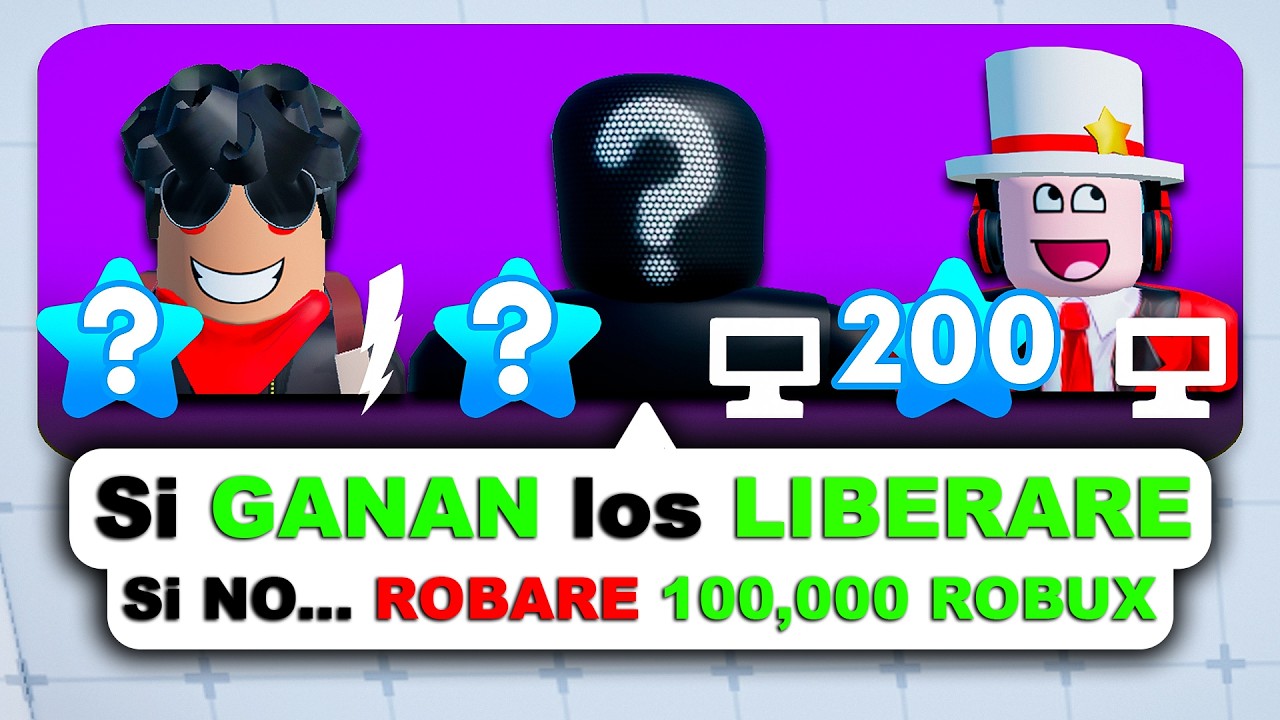 PERDIMOS 100,000 Robux VS El Hacker The SYMBOL - YouTube