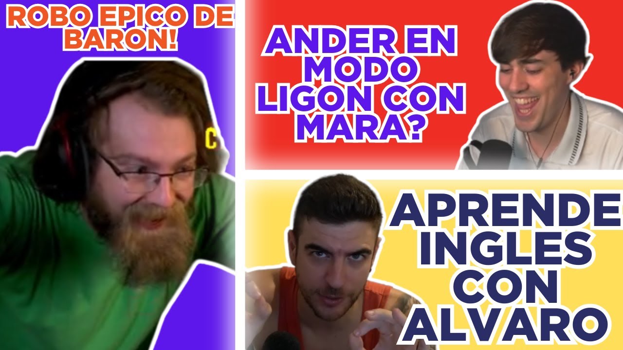 APRENDE INGLES CON ALVARO🤣 | ROBO DE BARON CON SINGED😮 - Mejores ...