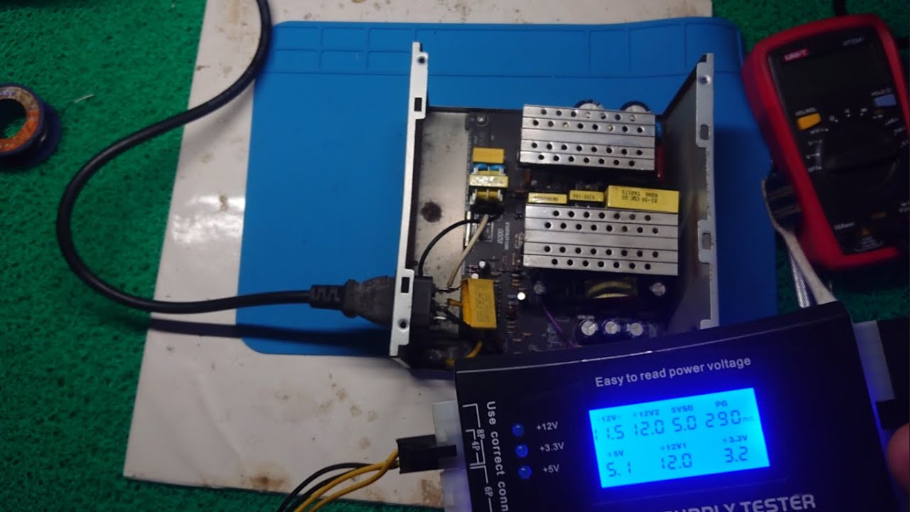 No Power Computer Power Supply Repair - YouTube