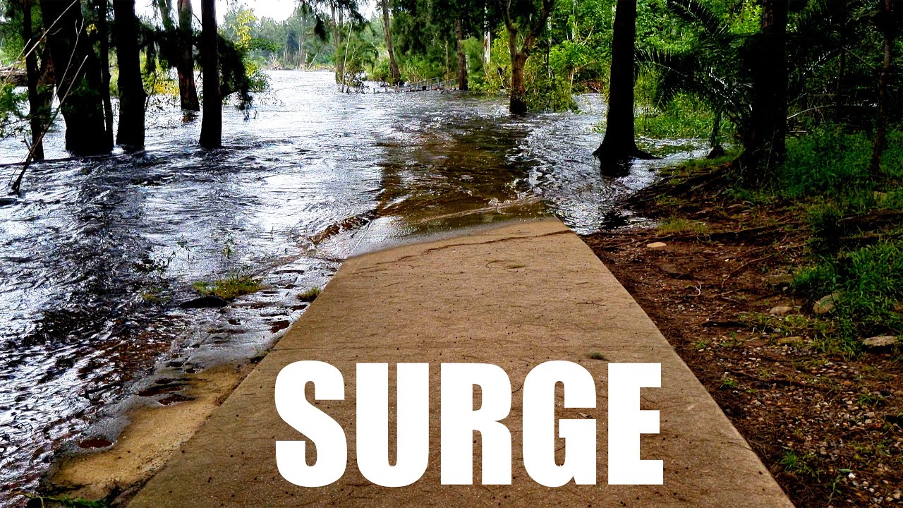 Intense Current At Overtopping Weir! - YouTube