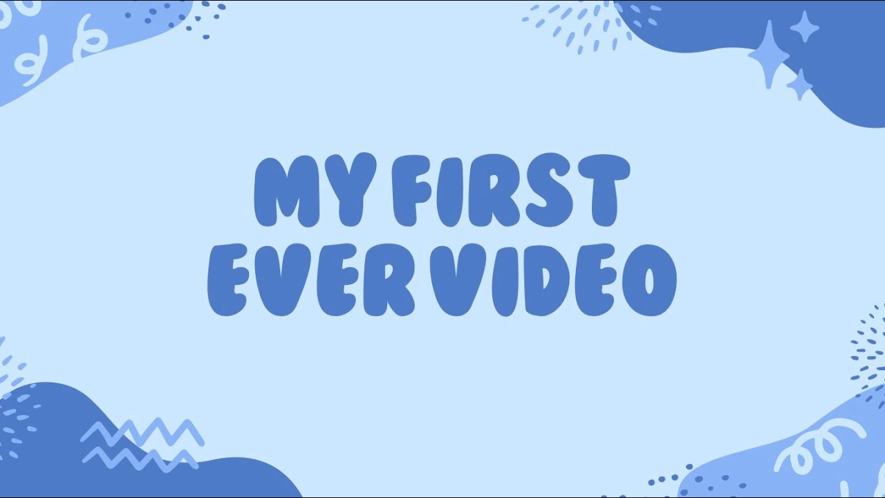 my first video - YouTube