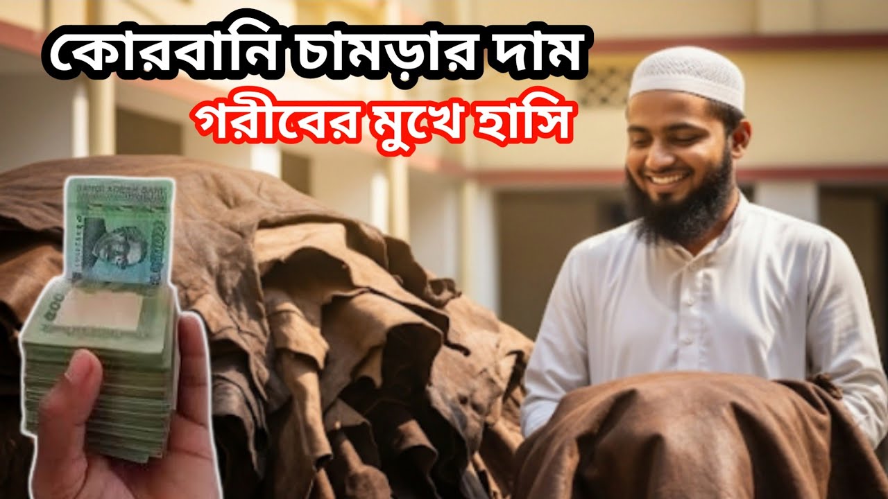 🔥 কুরবানির চামড়ার দামে খুশি আলেম সমাজ ও মাদ্রাসার ছাত্ররা | ঈদের আনন্দ ...