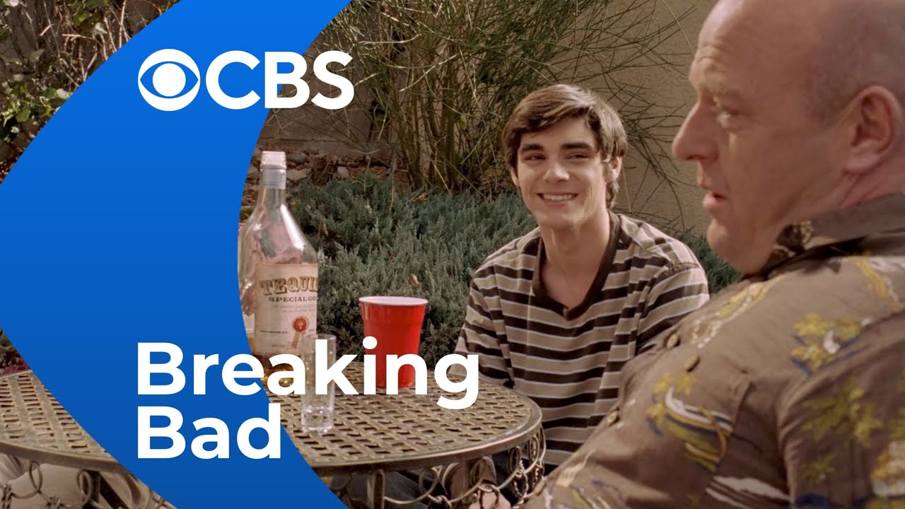 Walter Jr. Tries Alcohol | Breaking Bad | CBS - YouTube