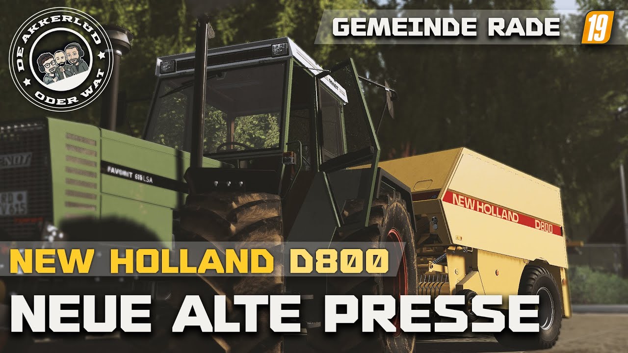 LS19 - Neue Stimme, alte Ballenpresse | Akkerlüd Youngtimer - YouTube