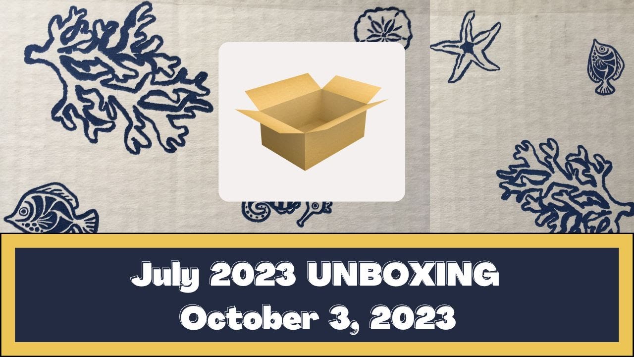 July Order Lug Unboxing - October 3, 2023 - YouTube