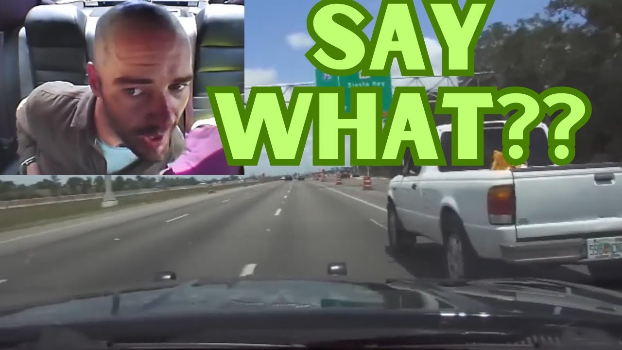Paranoid Man Leads FHP On A Pursuit - YouTube