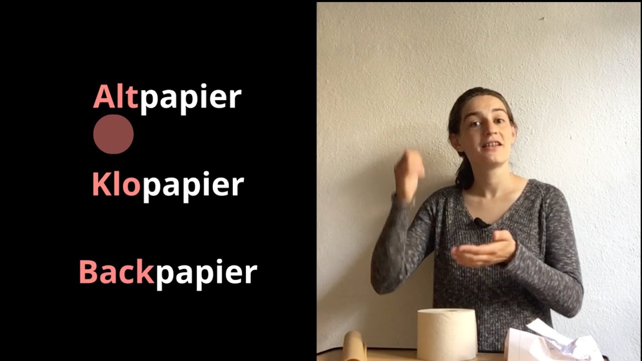 Komposita richtig betonen A1 - YouTube