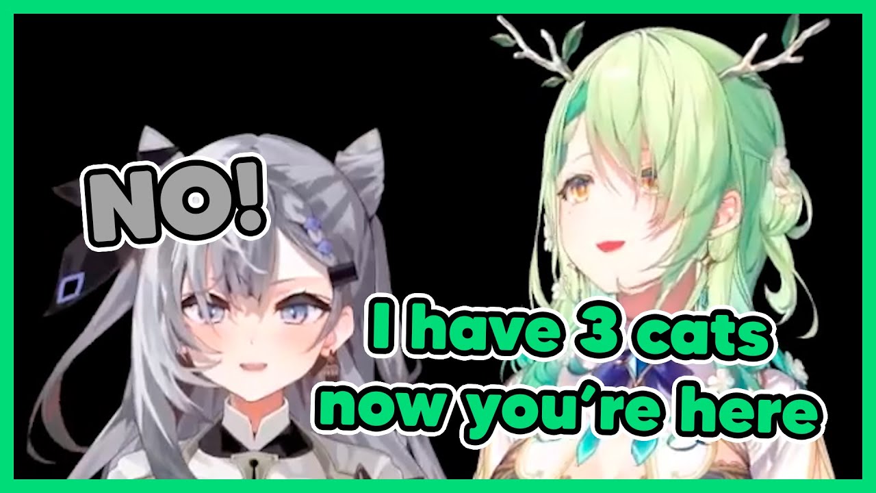 Fauna keep calling Zeta cat and her reaction is really cute - YouTube