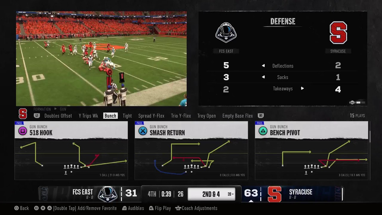 NCAA 2025 "Gridiron Elite" FCS East @ Syracuse WK0 (Szn2) - YouTube