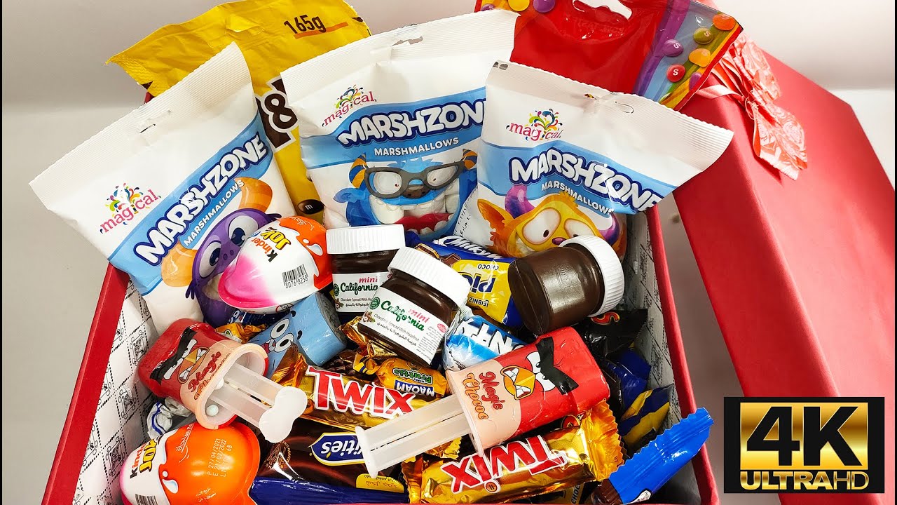 Satisfying Video | Candy Collection | M&M Snickers Twix Skittles Oreo ...