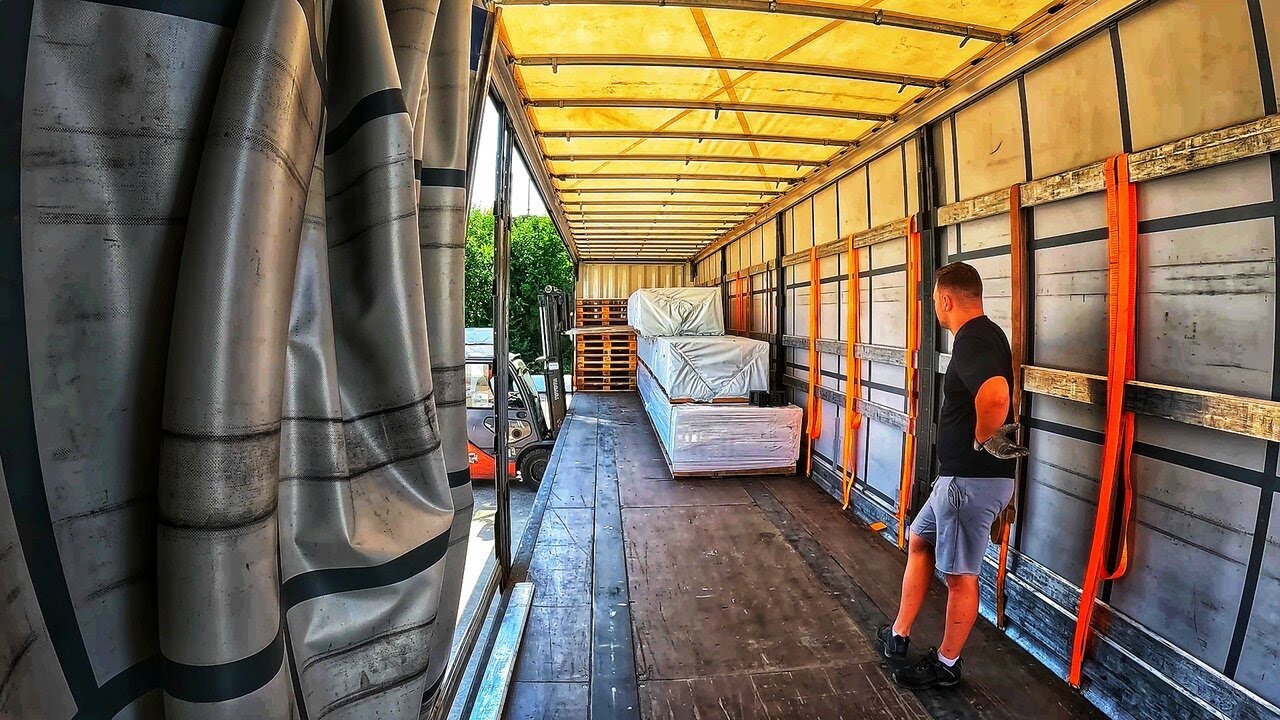 We Loaded and Secured some Panels - YouTube