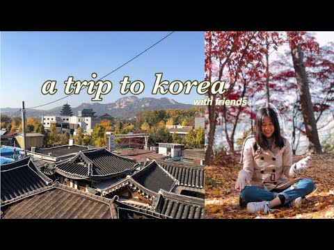 a korea vlog with my friends🌾🌸