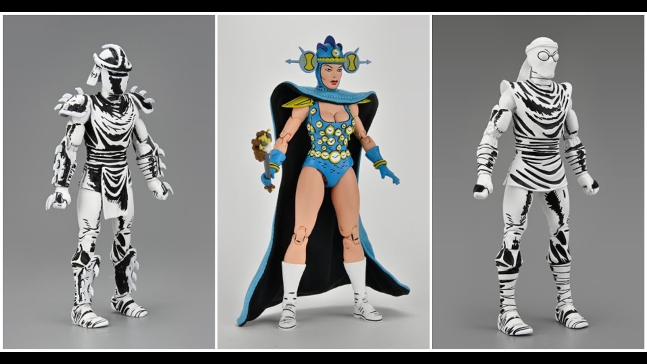 NECA TMNT Toy News! New Walmart Exclusive Shredder, Renet, & Foot Clan ...