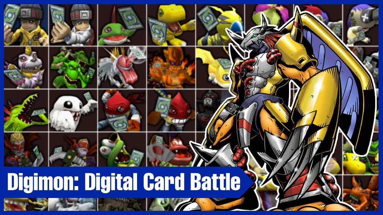 DIGIMON CARD BATTLE - PS1 - É Hora do DUELO DIGITAL - YouTube