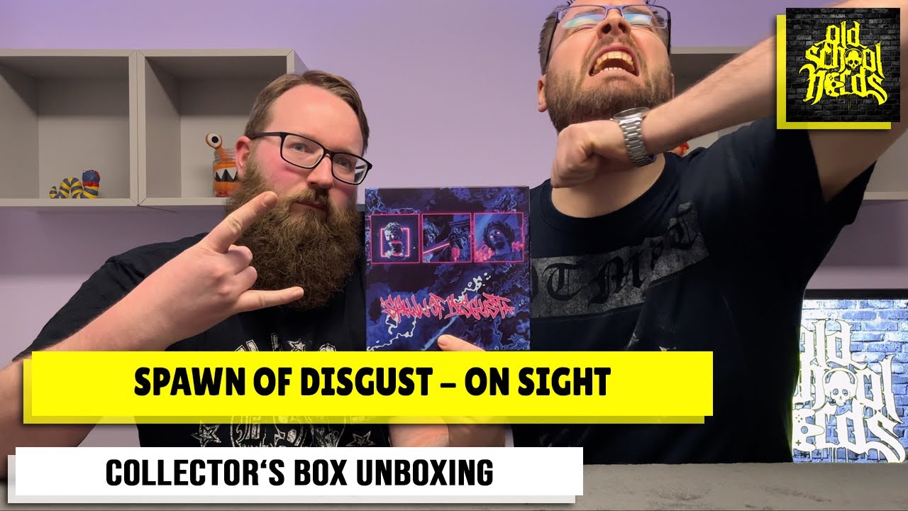 Spawn of Disgust - On Sight Collector's Box Unboxing - YouTube