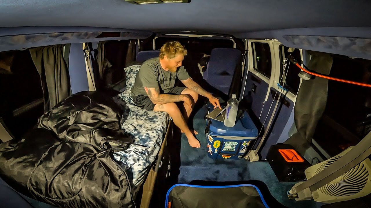 Solo Van Camping On A Warm Summer Night - YouTube
