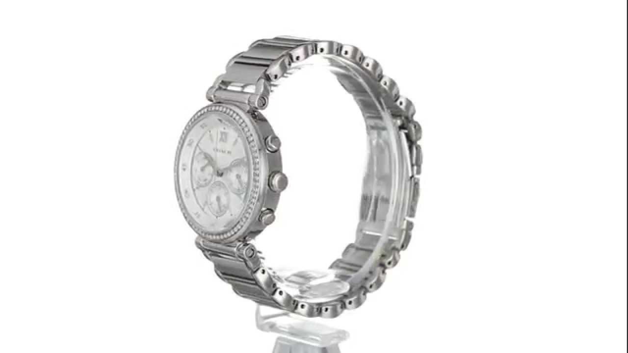 COACH 1941 Sport Bracelet Watch SKU:8443351 - YouTube