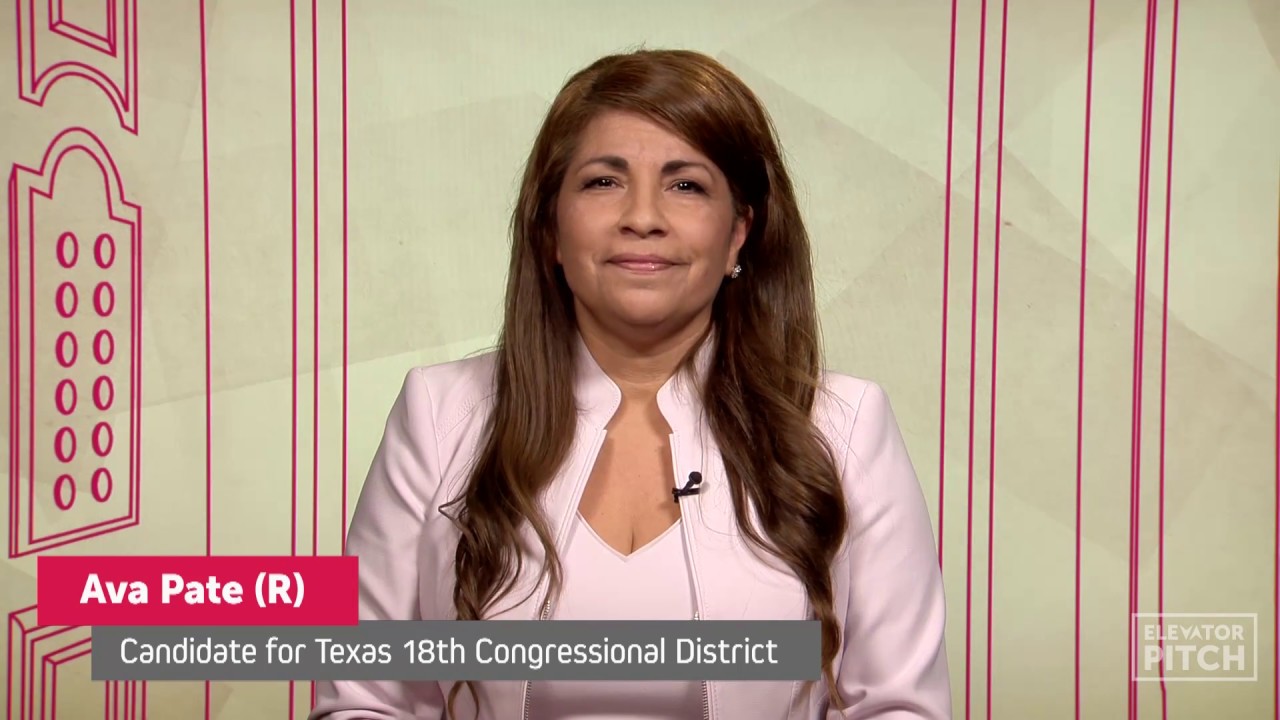 Who Is Ava Pate? Republican Gives Two-Minute 'Elevator Pitch' For ...