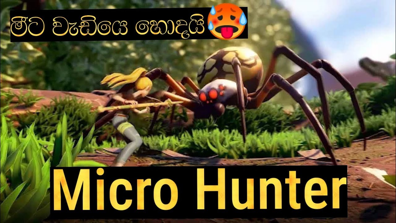 Micro Hunter | Tiny World | සිංහල Gameplay | @Sandiv_Bro - YouTube