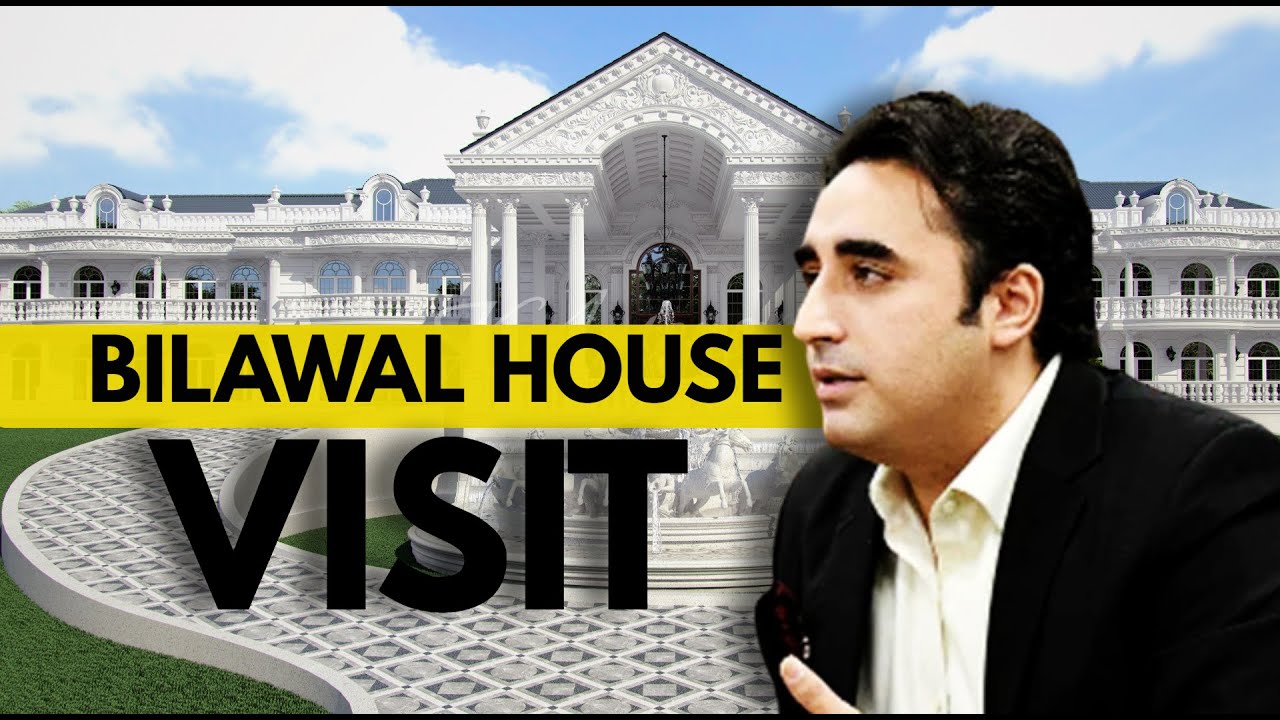 BILAWAL BHUTTO ZARDARI HOUSE TOUR | Bilawal house visit | Bahria town ...