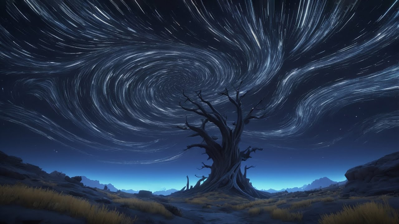Starry Night Cosmic Twisted Art by AI – Mind-Bending Van Gogh Remix 🌌🎨 ...