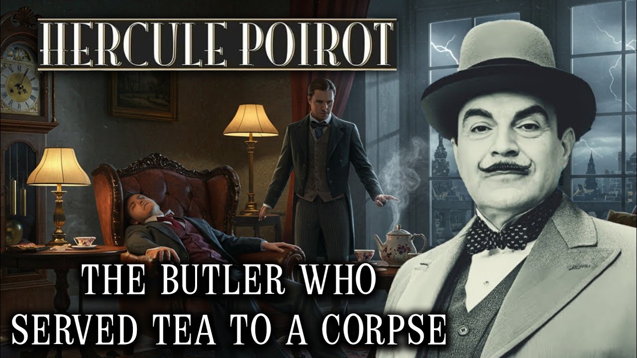 Hercule Poirot & The Butler Who Served Tea to a Corpse | A Hercule ...