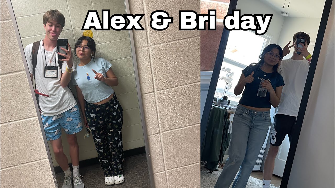 Average day in the life of Alex & Bri!! - YouTube