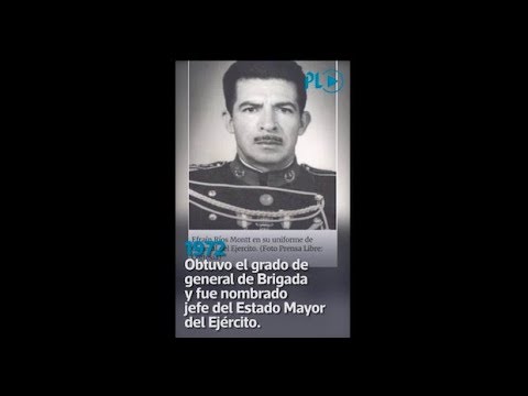 José Efraín Ríos Montt, su carrera militar y política | Prensa Libre ...